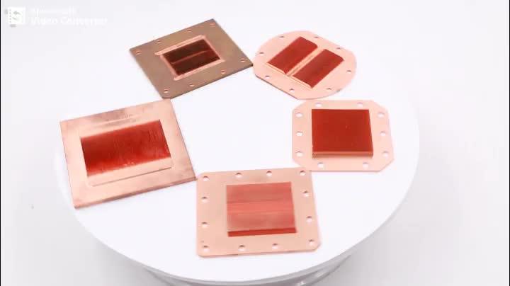 Factory Custom Pin Fin Computer Gpu Cpu Anodized Copper Water Cooling ...