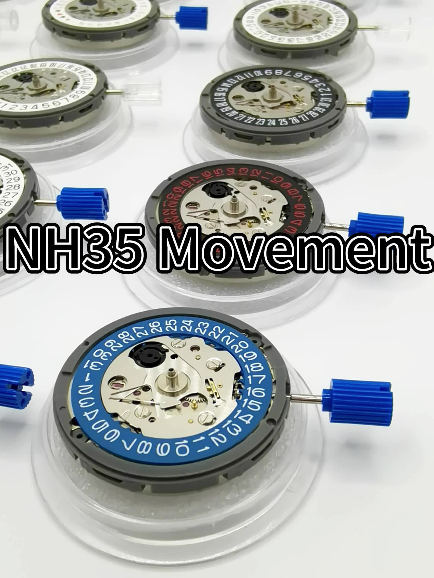 Japan Original Sii Nh35a Aka Nh35 Mechanical Movement 24 Jewels With ...