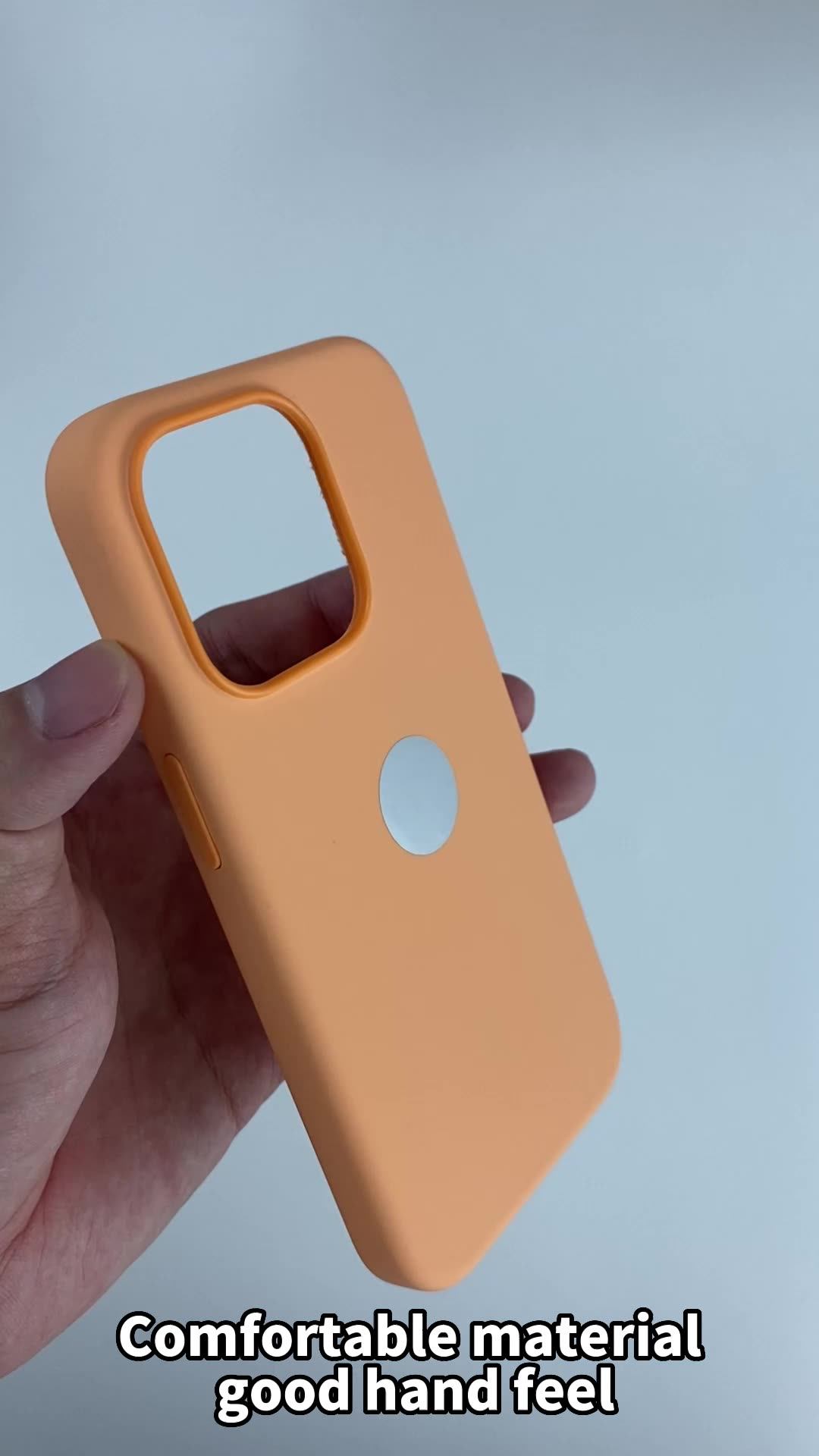 Original 1to1 Liquid Silicone Magsaf Phone Cases With Charging ...