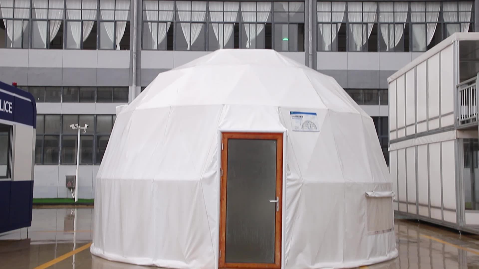 Luxury Hotel Glass Camping Tents Resort Transparent Geodesic Dome Glass ...