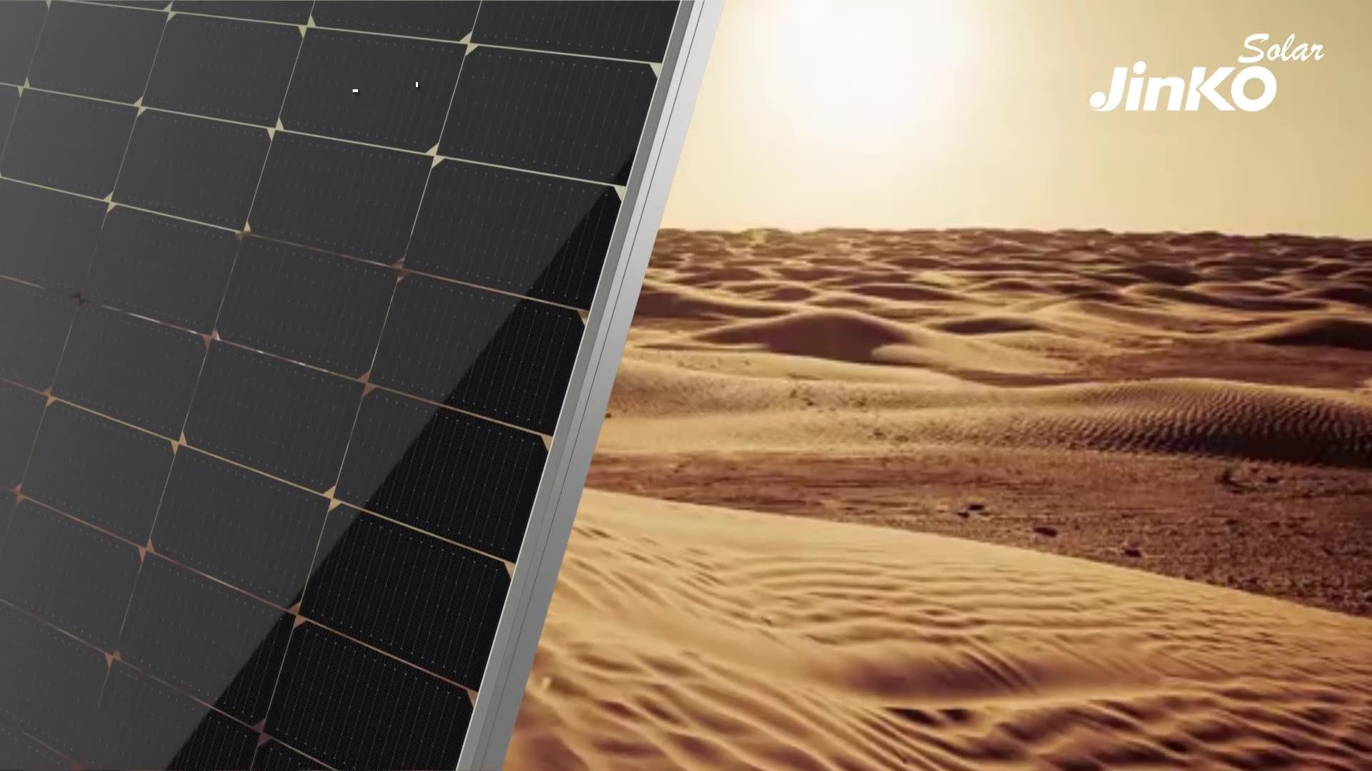 Jinko Tiger Neo 590w 72hl4-(v) Mono-facial Solar Panel With Can Be ...