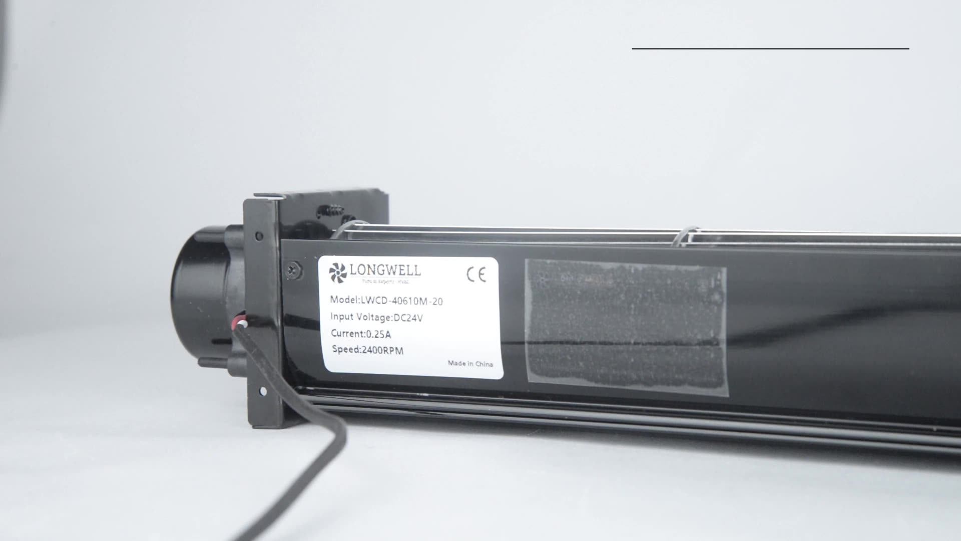 Longwell Bldc Dc Motor Cross Flow Fan 43mm Tangential Fan Blower For ...