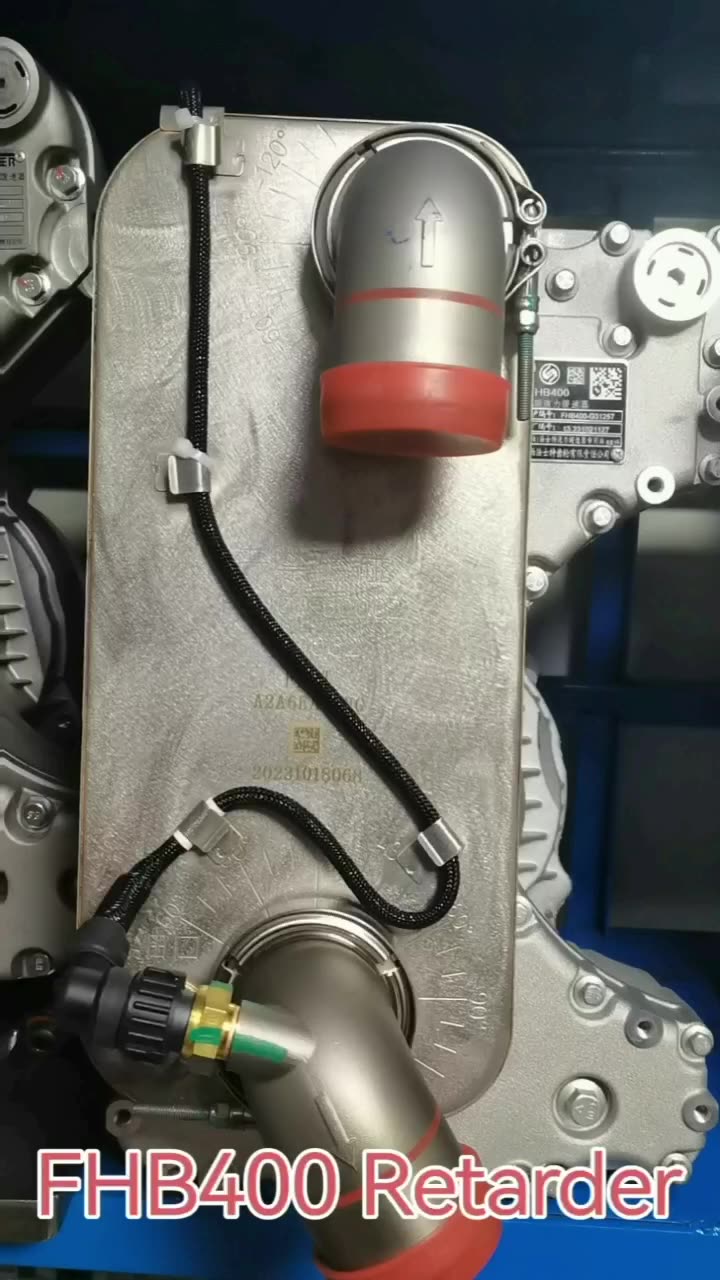 For Voith Vr115 Ct Gearbox System Fluid Retarder Fhb400 G27287 Speed Reducer Rapid Transmission ...