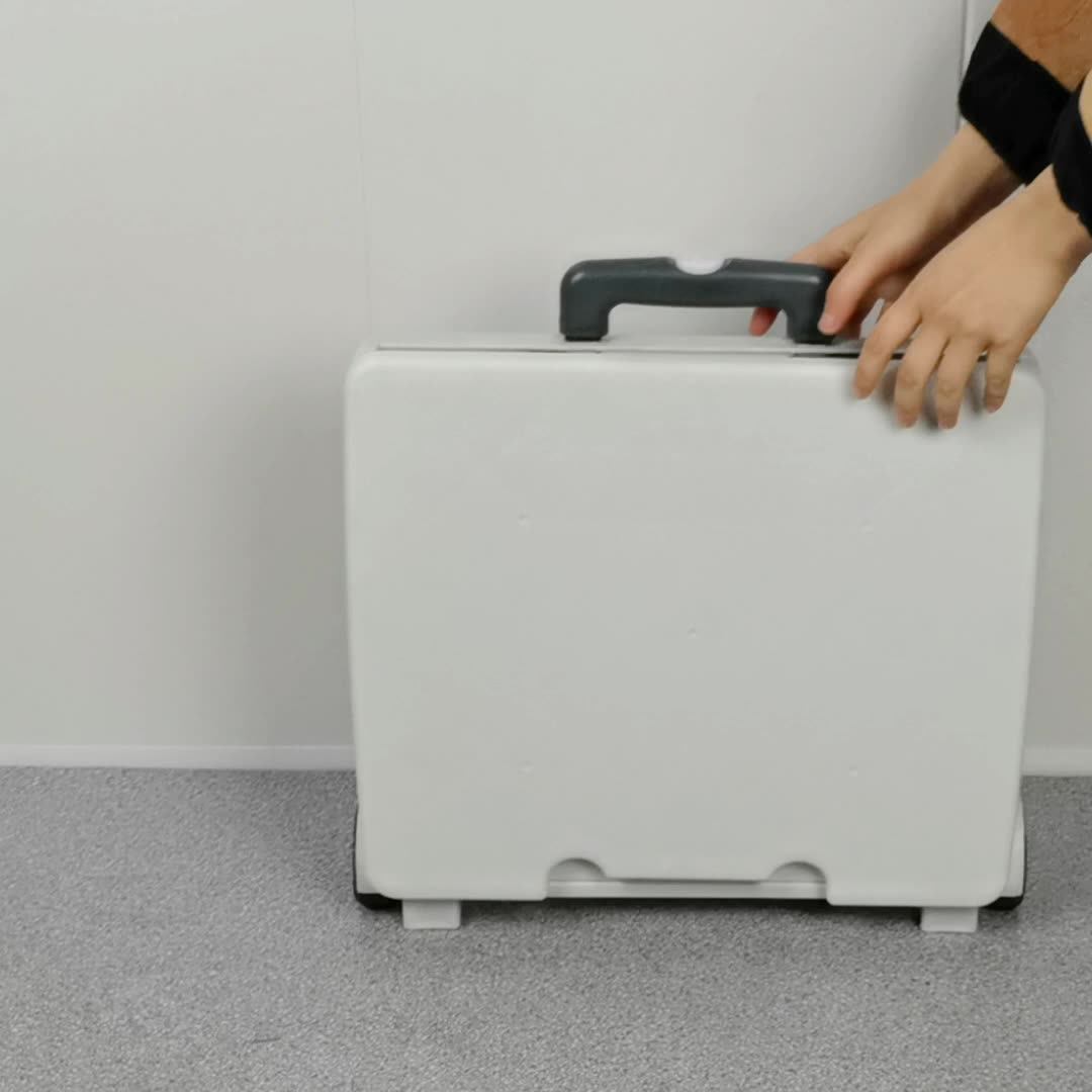 Plastic Foldable Folding Crate Box Trolley Cart - Buy Plastic Folding ...