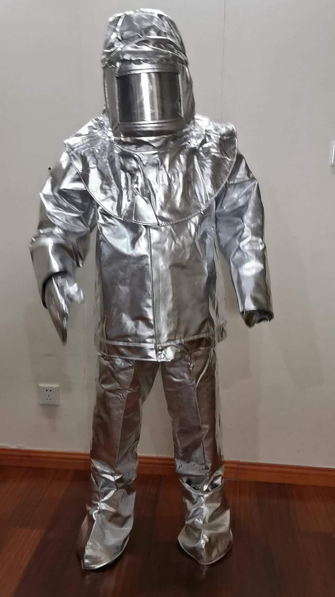 Fiberglass Safety Fightin Fire Resistant Suit - Buy Safety Fire Suit ...