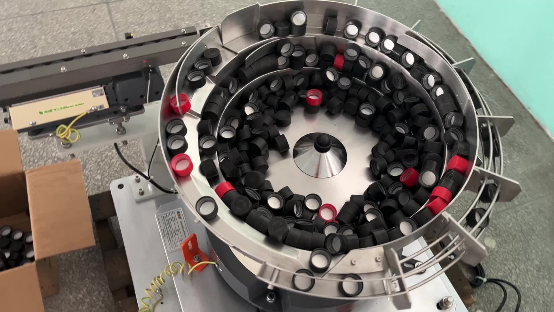 High Performance Vibratory Bowl Feeder For Caps Feeder Machine - Buy ...