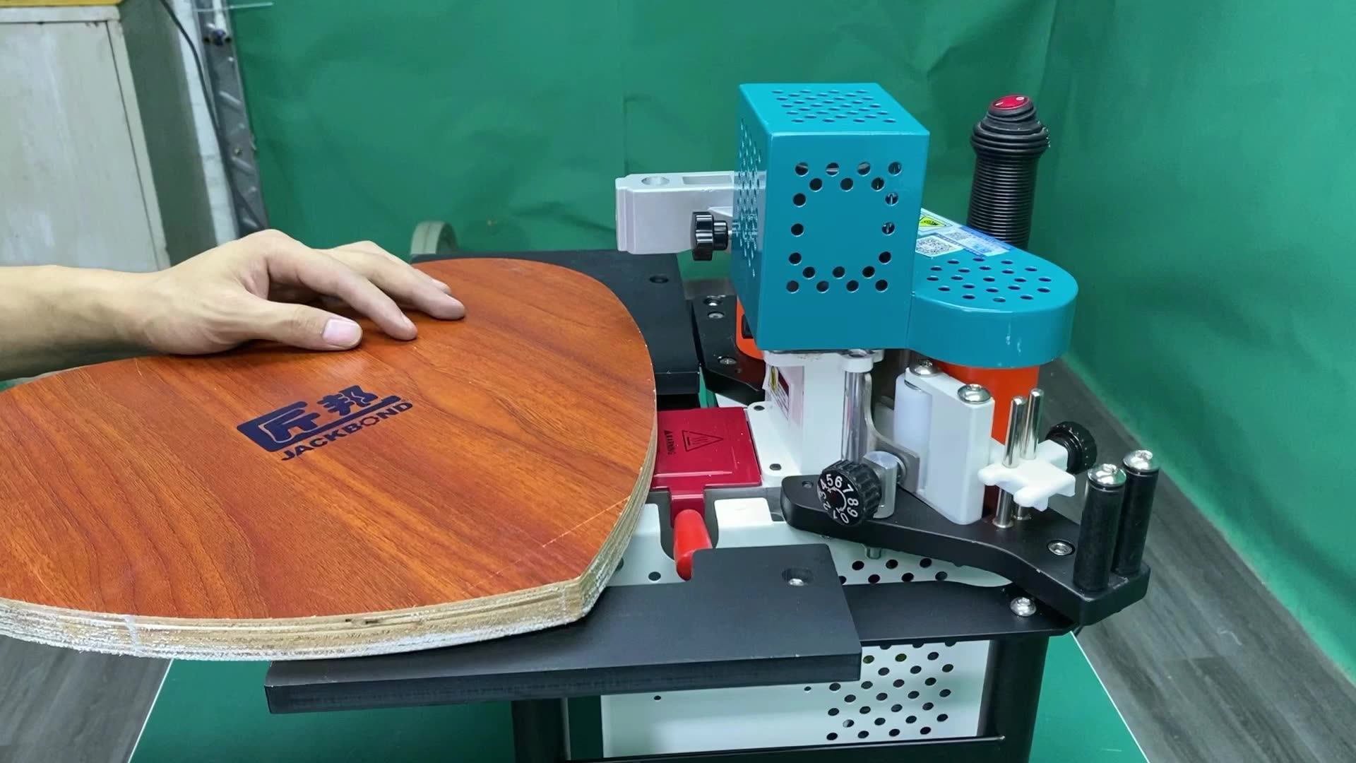 Speed-adjustable Portable Small Circular Board Edge Banding Machine ...