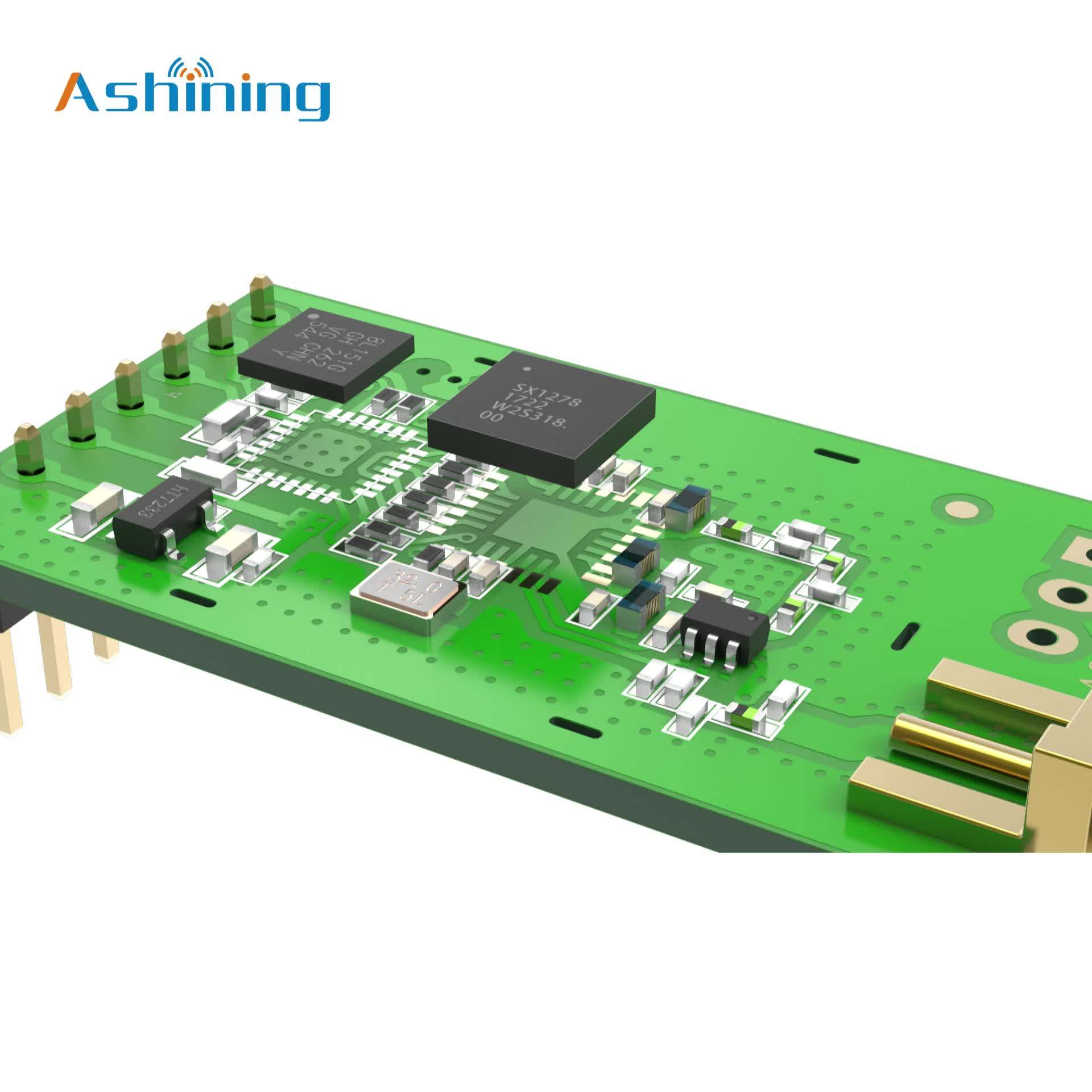 High Power Wireless Lora 433mhz 6km Long Range Rf Transveiver Module ...