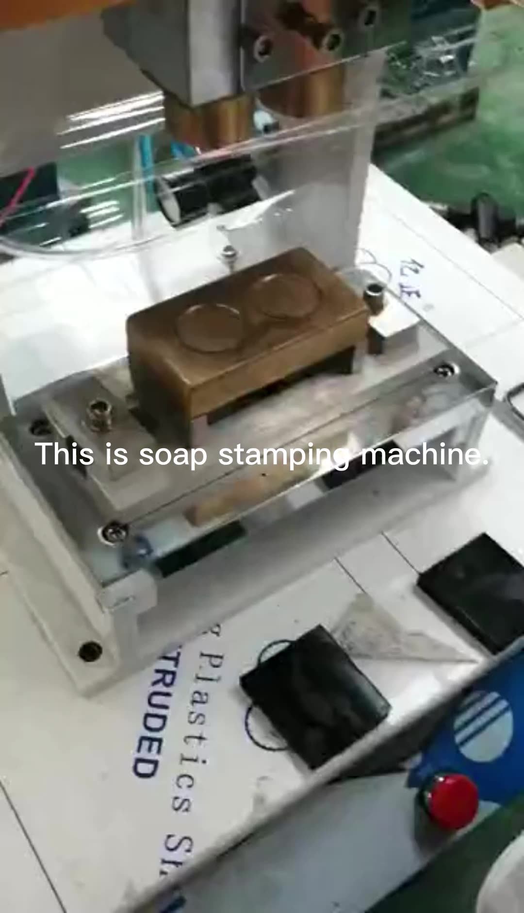 Automatic Pneumatic Bath Soap Stamping Making Machine Price Small Hotel ...