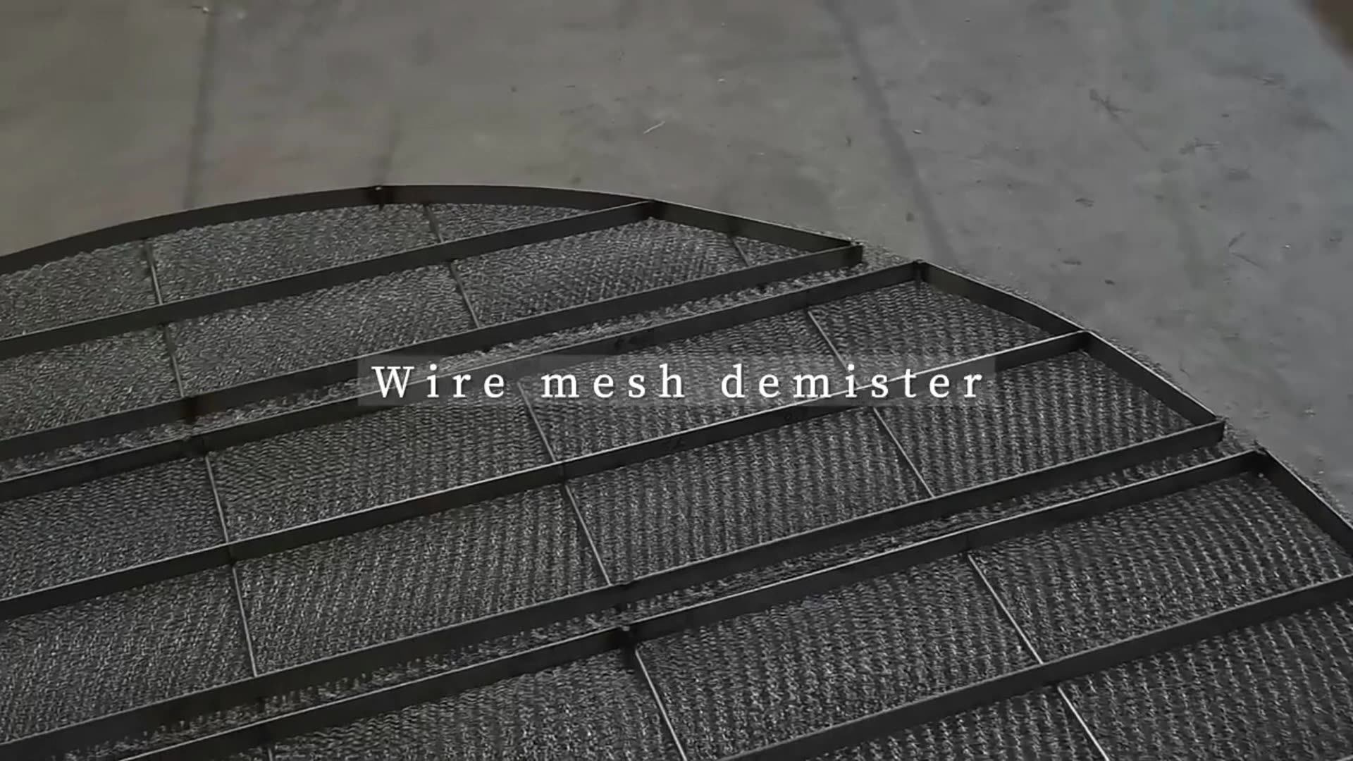 Metal Wire Mesh Demister York Mesh 421 431 Wire Mesh Demister Pad - Buy ...