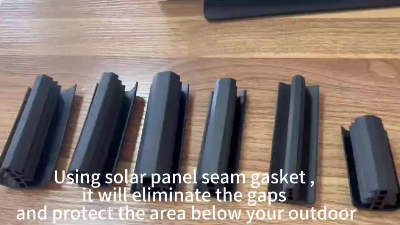 Epdm Rubber Extrusion Seal Gasket T Shape Rubber Strip For Solar Panel ...
