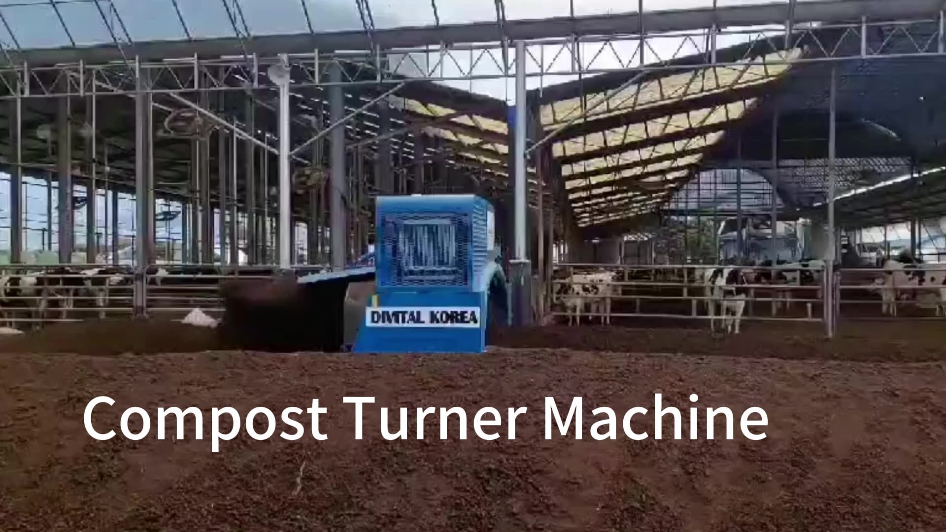 Cattle Sheep Chicken Duck Manure Fermentation Fully Hydraulic Remote ...