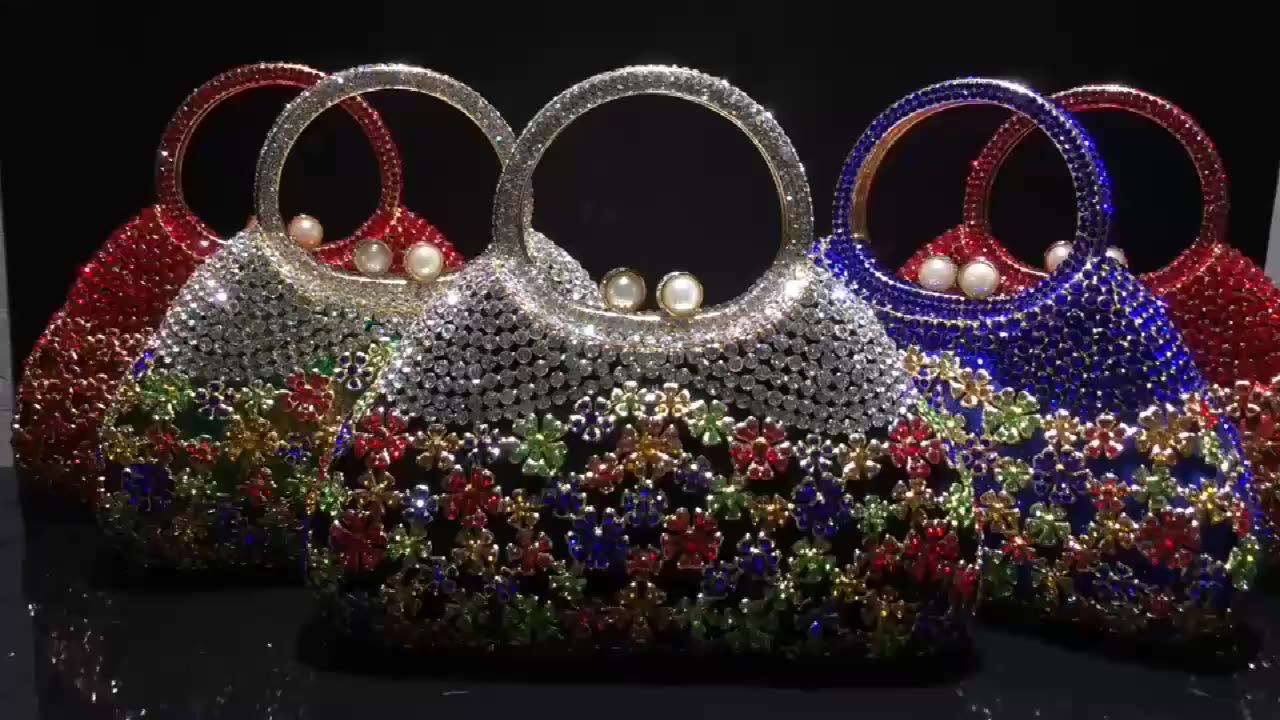 Unique Shaped Clutch Female Bag With Shoulder Chain Silver Pu Black ...