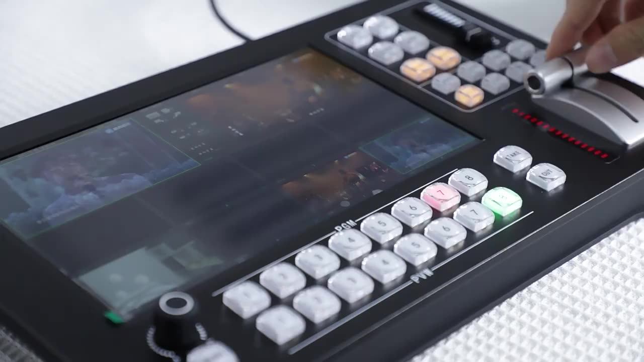 8 Channel Seamless Video Switcher Streaming,Live Stream Hdmi Sdi Rtmp ...