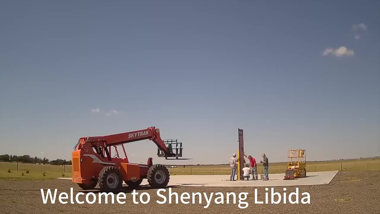 Steel Frame Construction Pole Barn Prefabricated Warehouse Metal ...