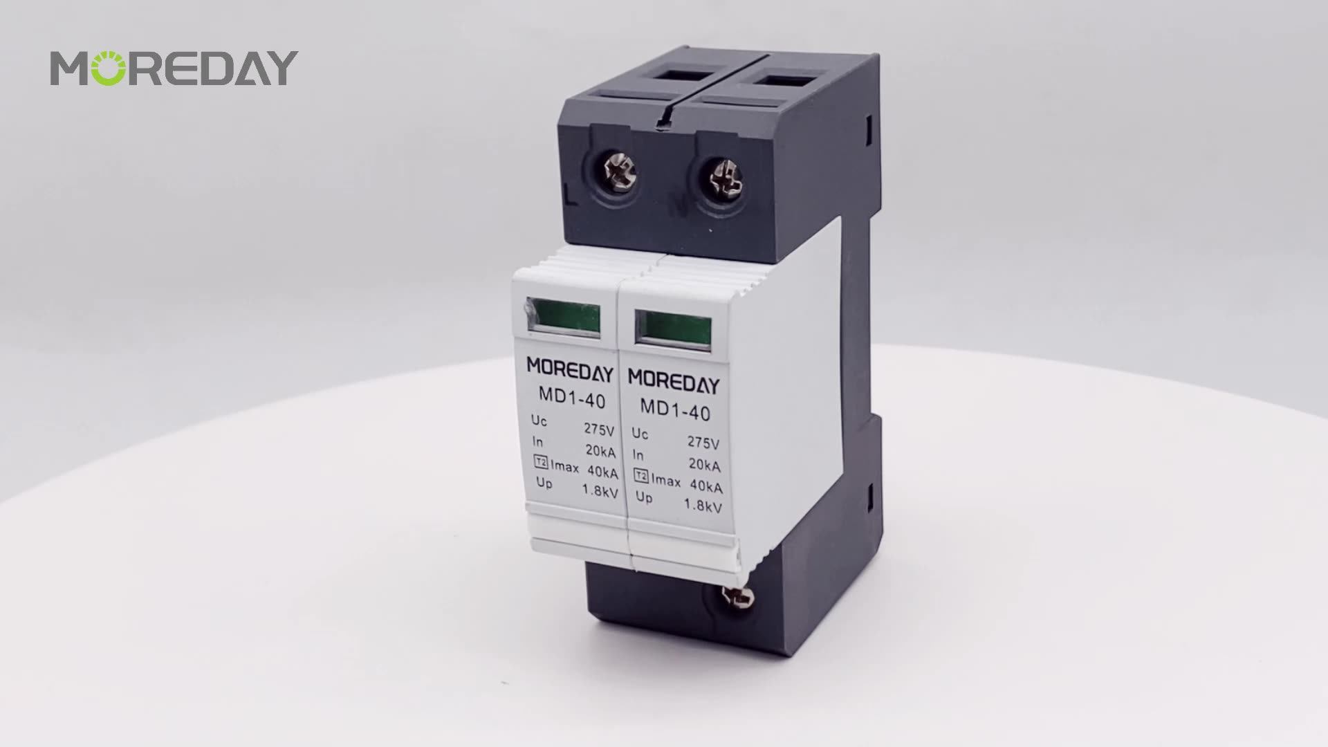 Moreday Ac Power 25ka 40ka 275v Two Phase Low-voltage Surge Protector ...