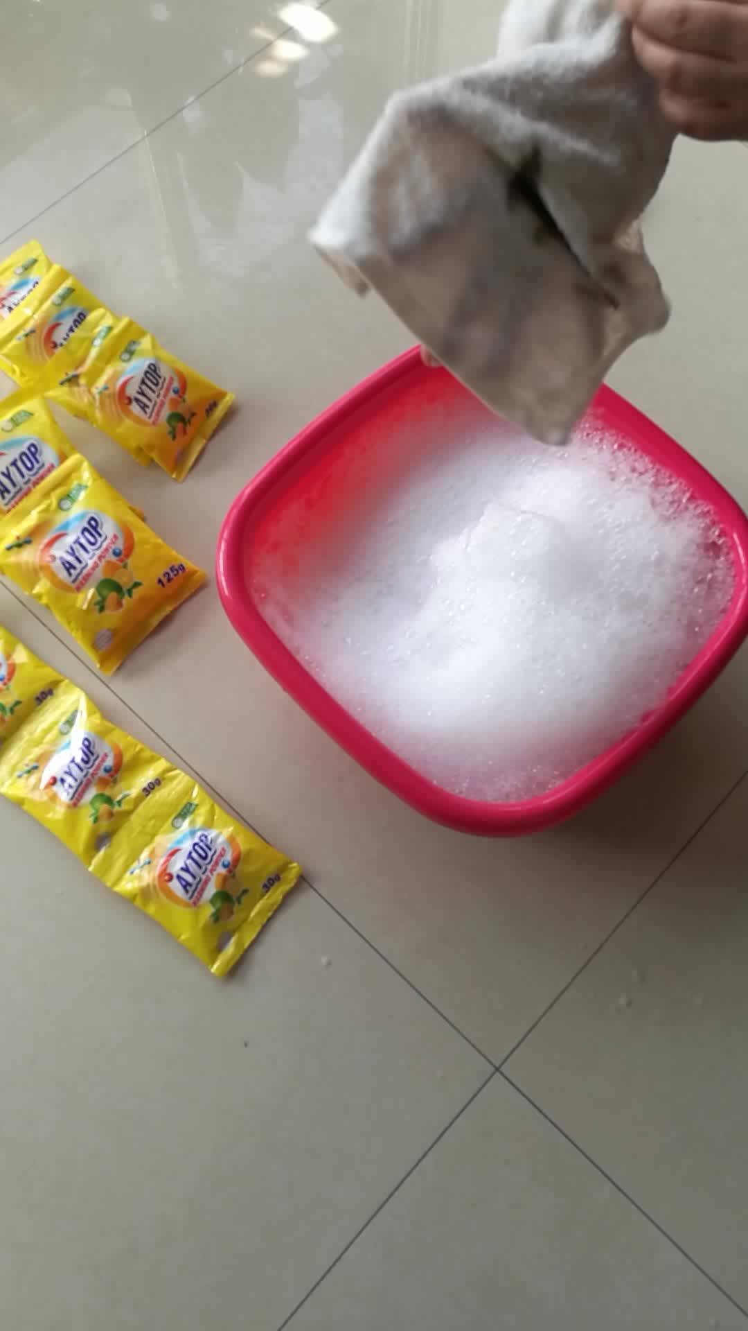 50g Small Sachet Washing Powder Detergent Powder/small Sachet Laundry ...