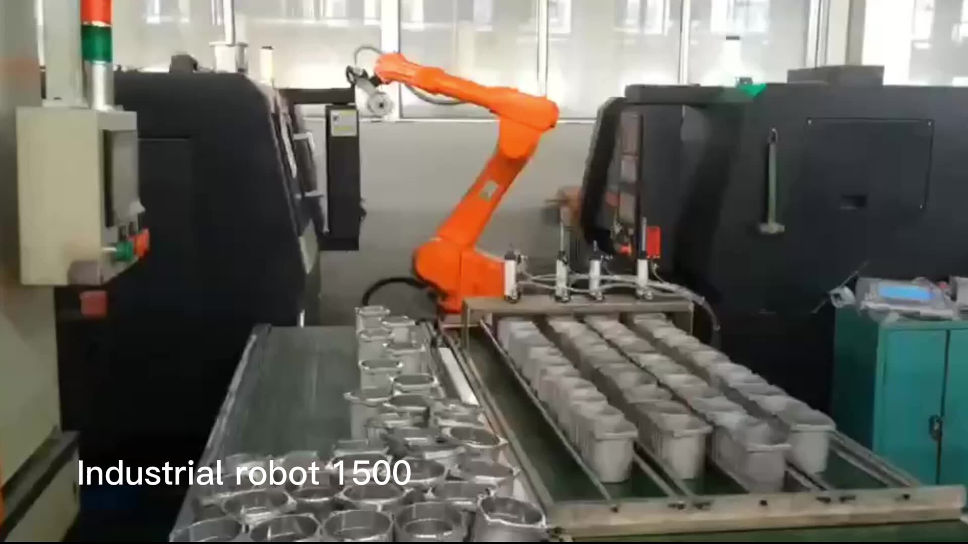 Automatic Robot Handling Electric Welding Palletizing Packaging ...