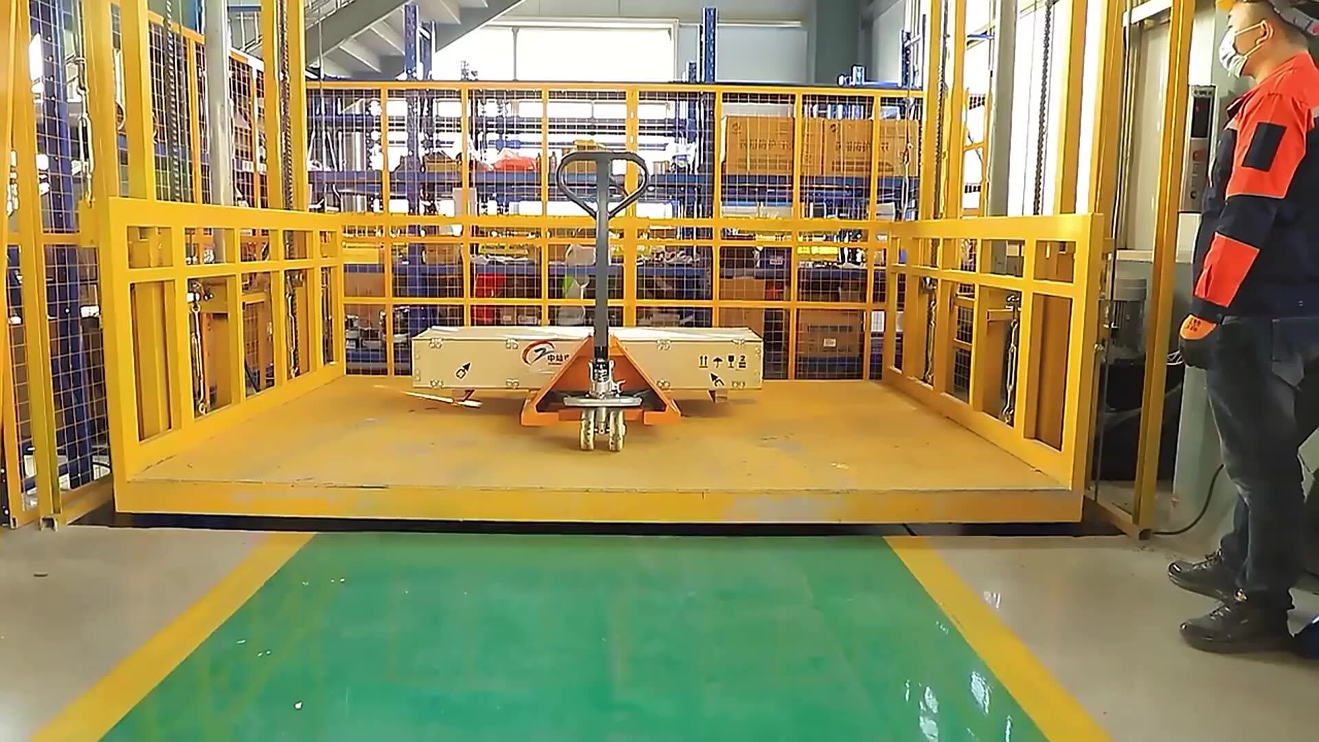 New Industrial Warehouse Elevators Two Three Story Factory Buildings ...