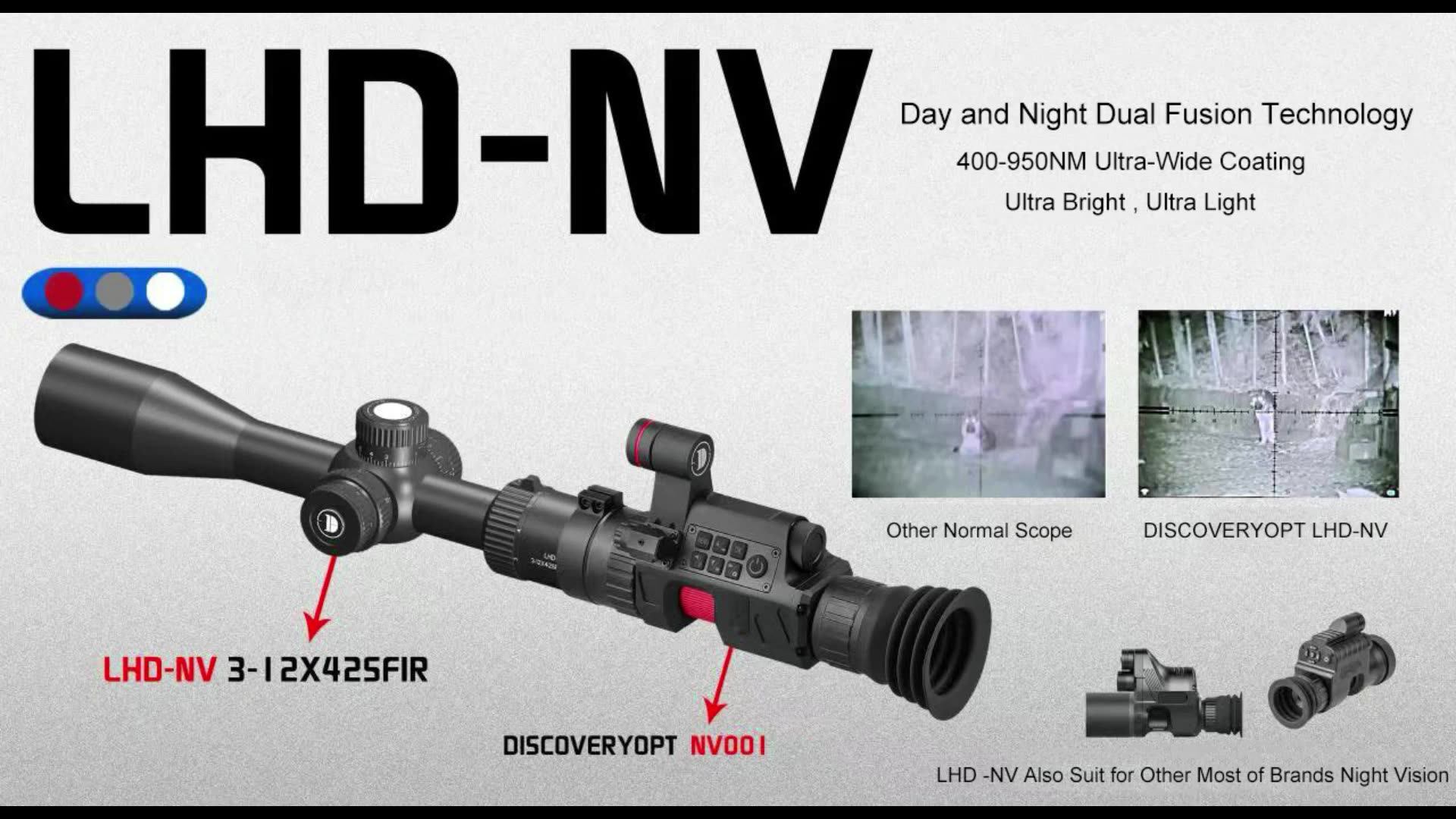 First Focal Plane Scope Illuminated LHT 3-12x42SFIR First Focal Plane ...