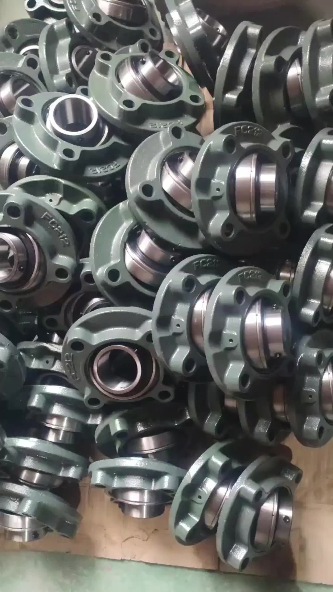 Original Split Adjustable Mancal Ferro Fundido Ucfc 201 202 203 204 205 ...