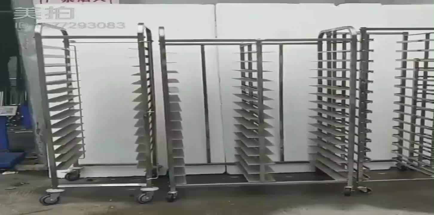 Stainless Steel Bread Oven Rack Bakery Trolley - Buy Bakery Trolley ...