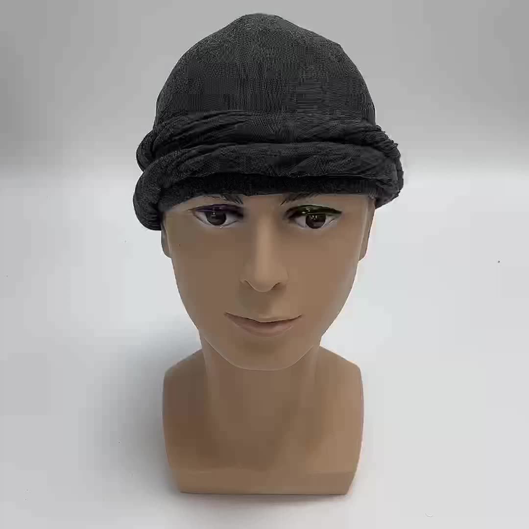Low Moq Hot Sell High Quality Soft Silky Satin Lined Head Wrap Male ...