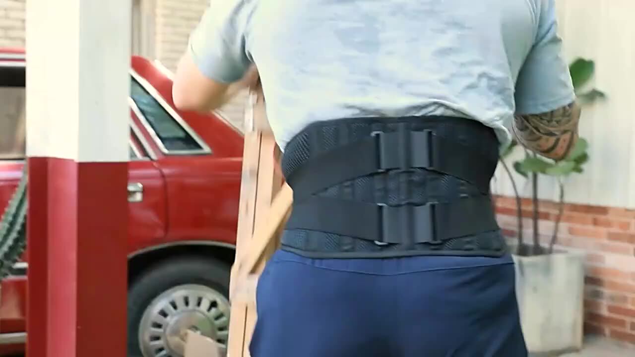 Adjustable Straps Waist Trainer Belt Lumbar Support Belt Breathable ...