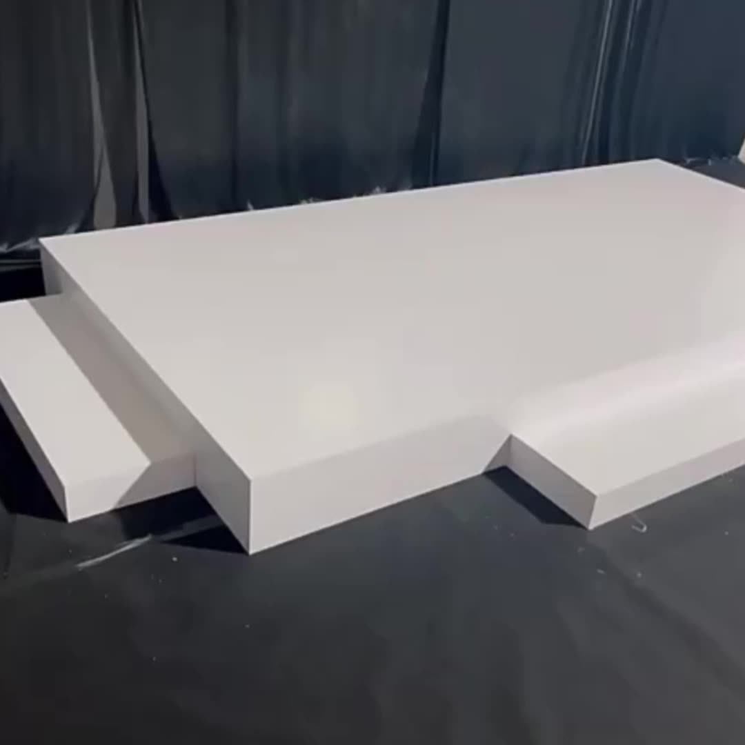 High Quality White Pvc Acrylic Stage Platform Decoration Event Wedding ...
