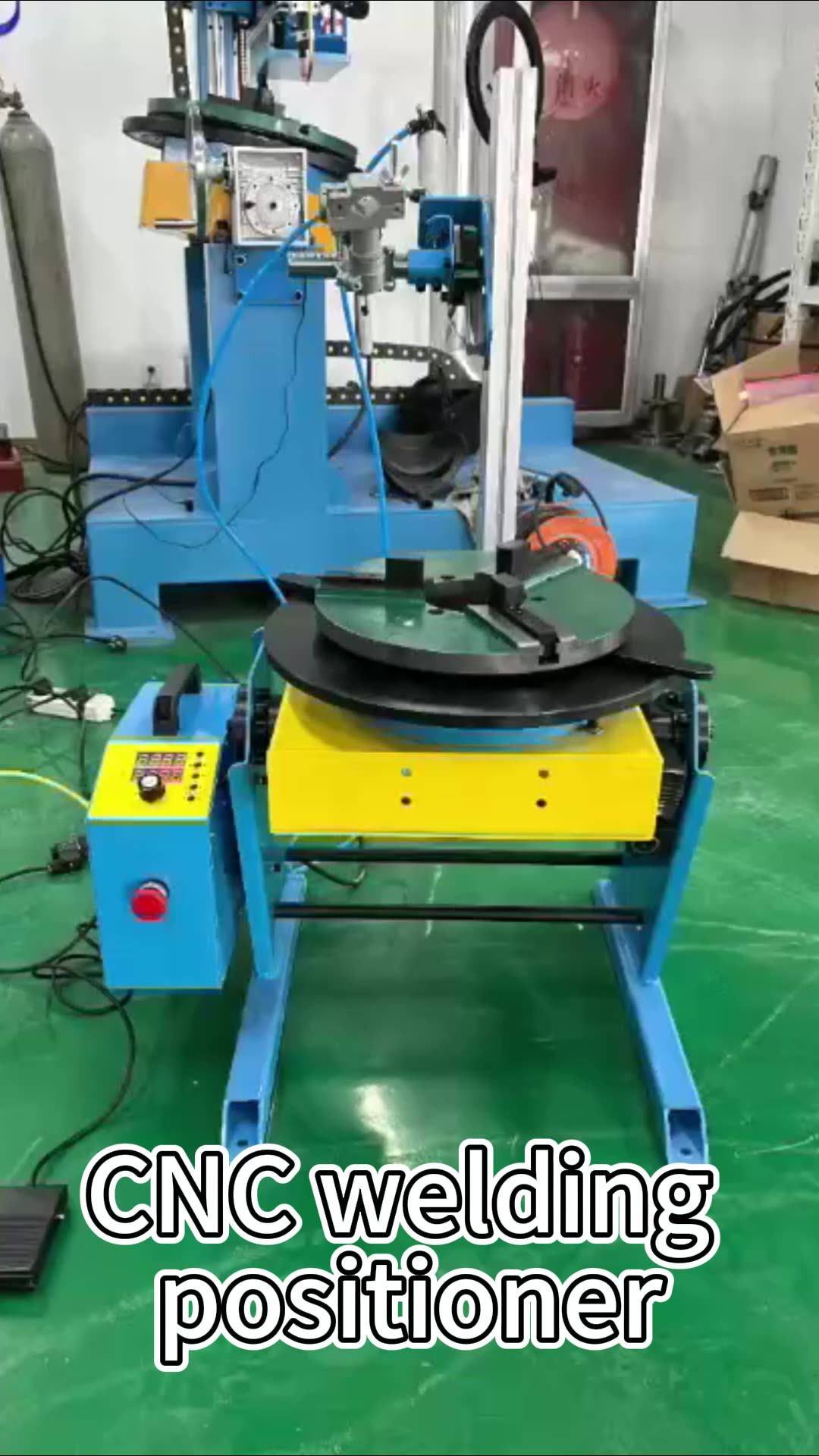 50kg Capacity Welding Positioner Turntable Pipe Welding Table 220v60hz ...