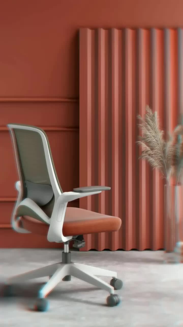 Mesh Comfort Conference Swivel Chair Design Rotating 180 Degree ...