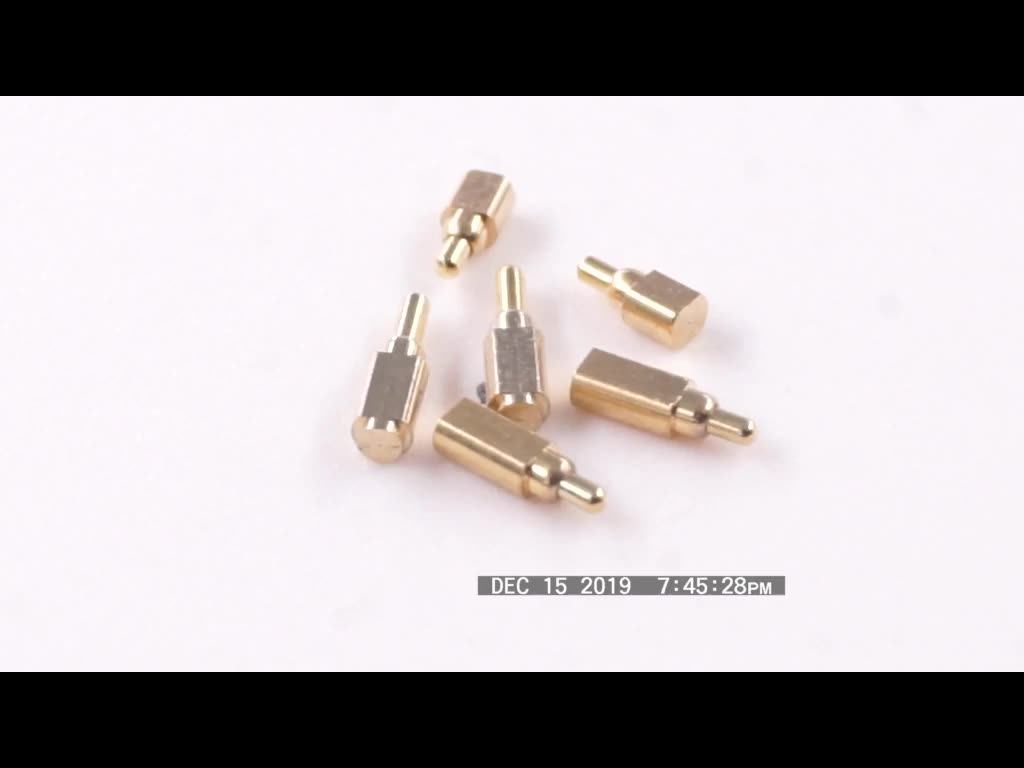 Spring Loaded Pogo Pin Connector 4.5 Mm Height Smd Pcb Right Angle ...