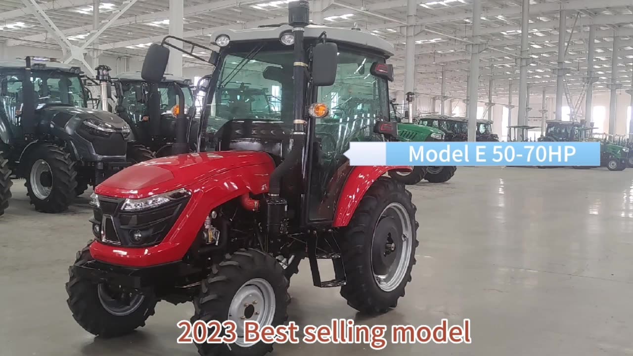 50hp 60hp 70hp 80hp 90hp 100hp Farm Tractors Agricultural Farming Tractors 4 Wheel Drive 4stroke ...