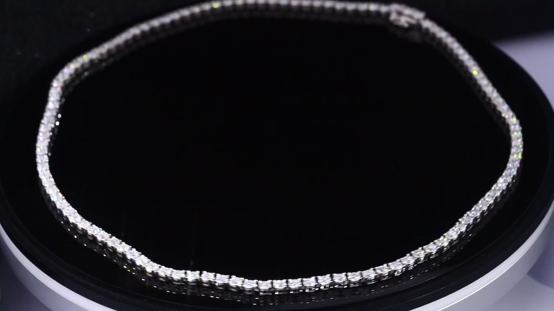 Starsgem Customized Jewelry Gold Round Hpht Lab Grown Diamond Full ...