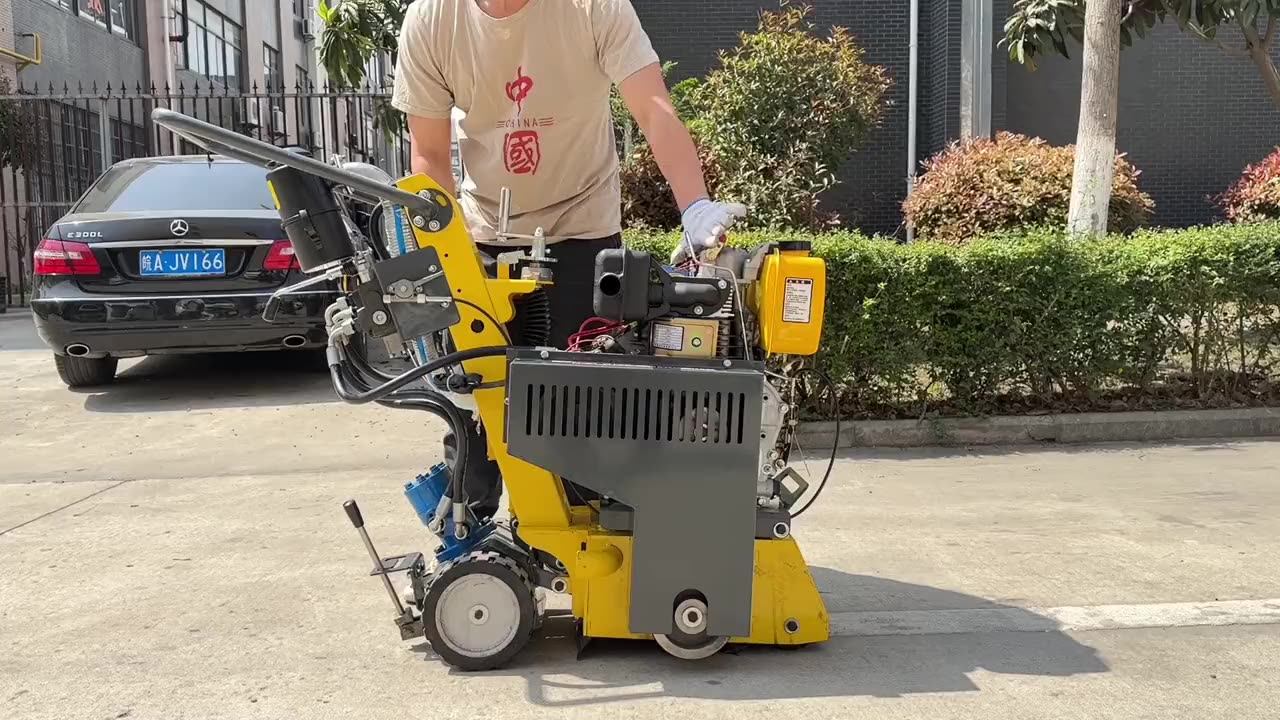 Concrete Floor Surface Scarifier Planer Asphalt Milling Grooving Road ...
