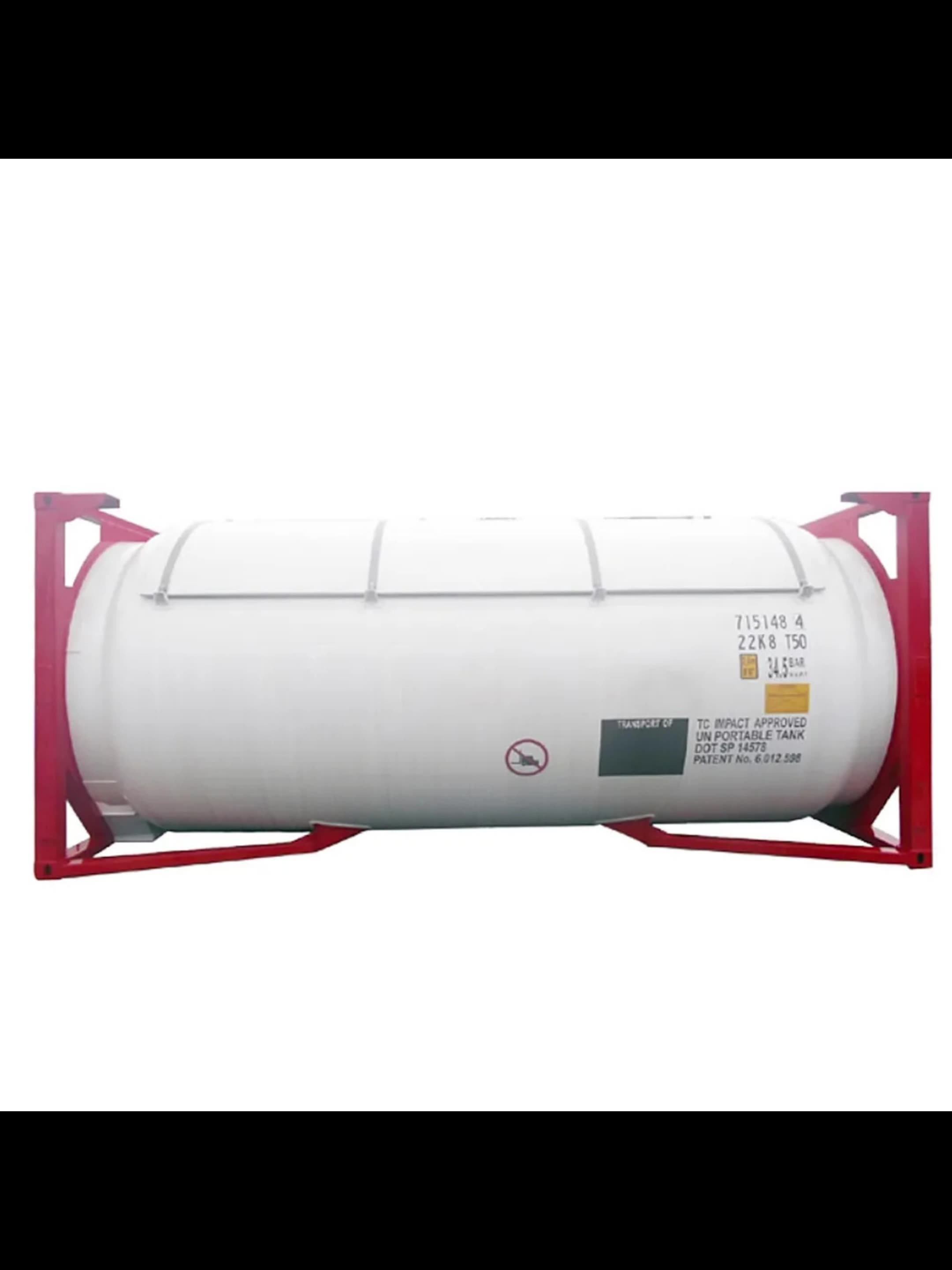 20ft Cryogenic Iso Tank Container Iso Tank T75 Transport Tcs Container ...