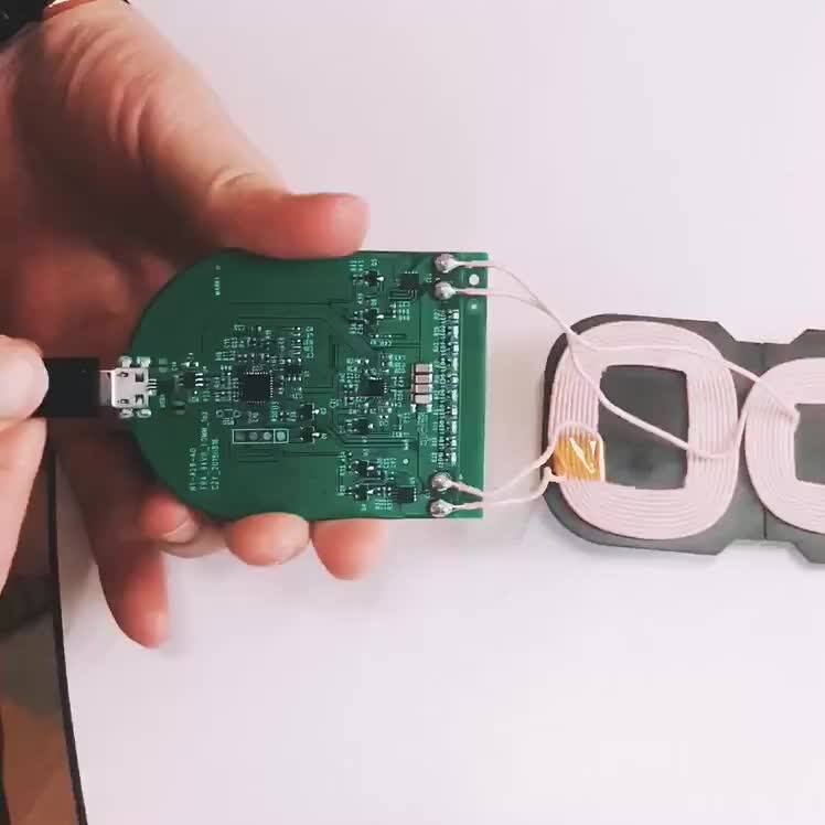 15w Qi Standard 15w 2 Coil Qi Wireless Charge Pcba Module Chipset And ...