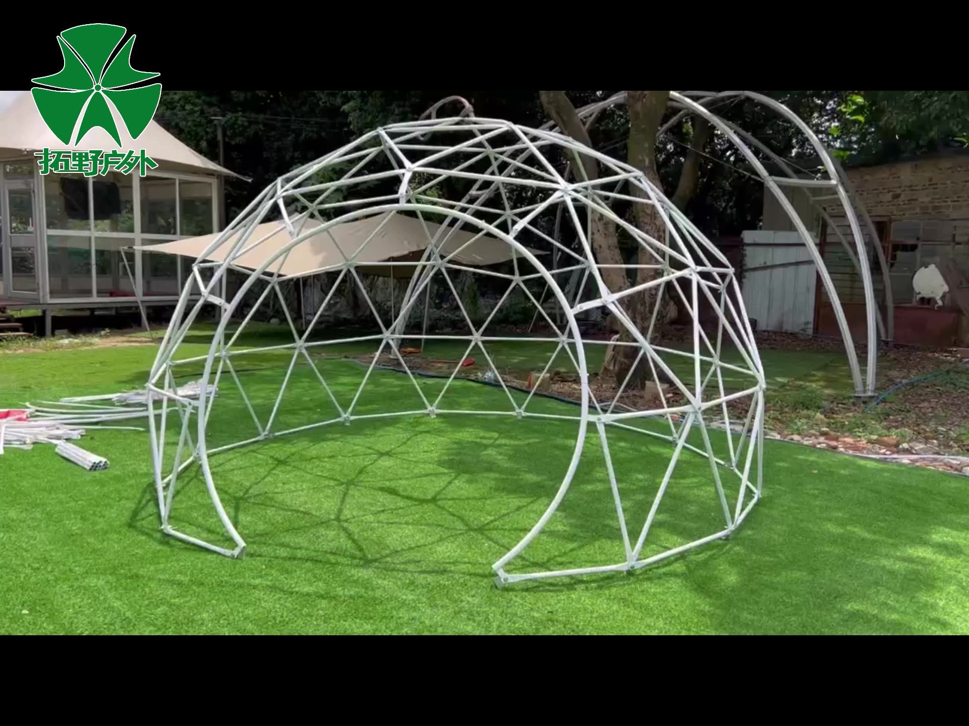Pvc Large Dome Igloo Tent Luxury Outdoor Geodesic Dome Shaped Hotel ...