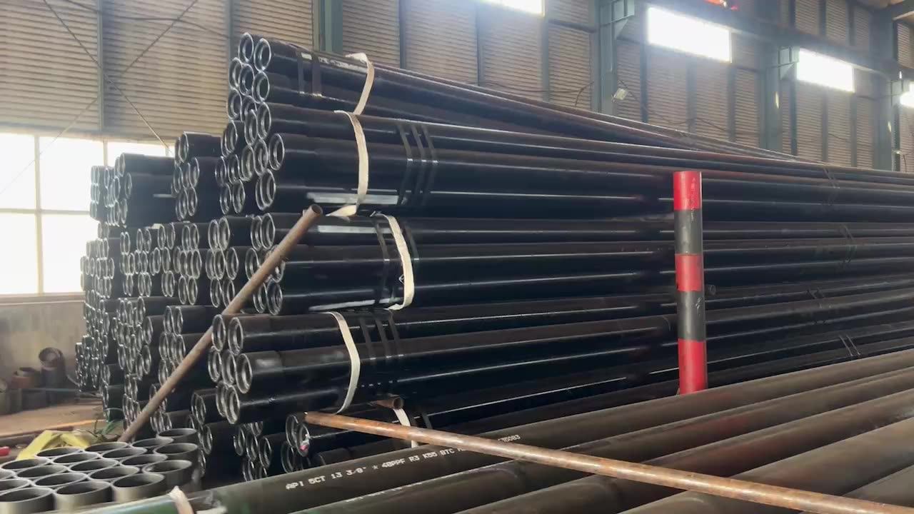 Api 5l Psl-1 Pipeline Pipe 8 Inch Sch40 Black Painting Seamless Carbon ...