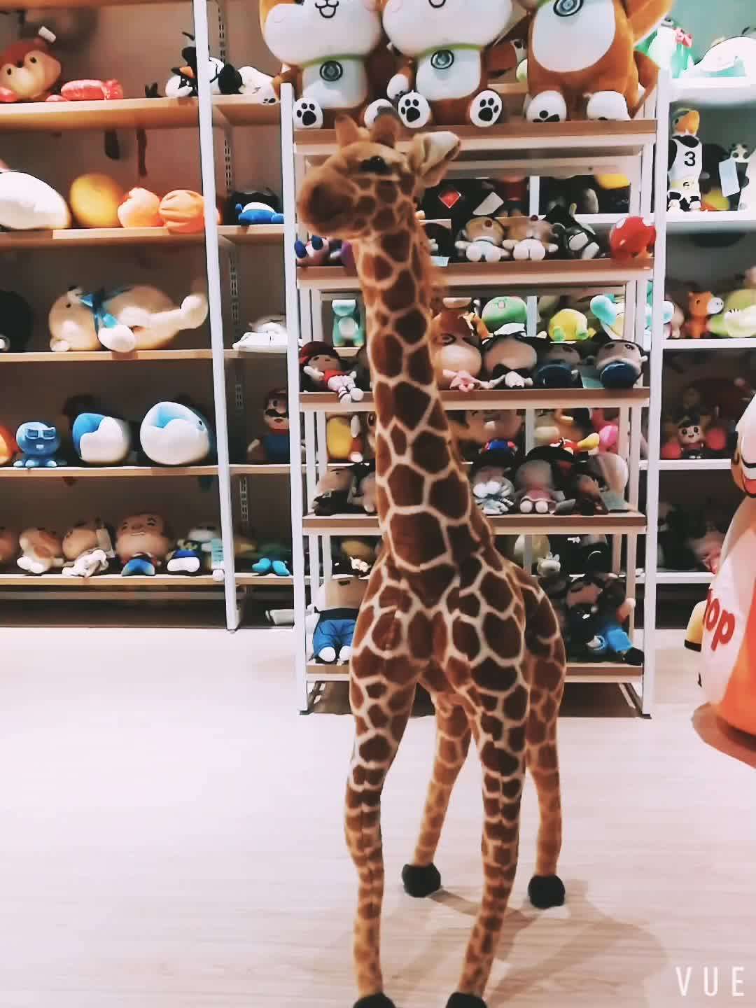Cute Plush Giraffe Toy Hot Stuffed Giraffe China Factory Wholesale ...