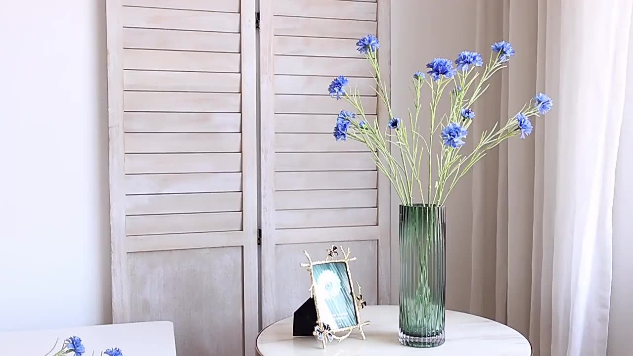 Ayoyo Oem Germany's National Flower,Single 3 Heads Of Cornflower ...