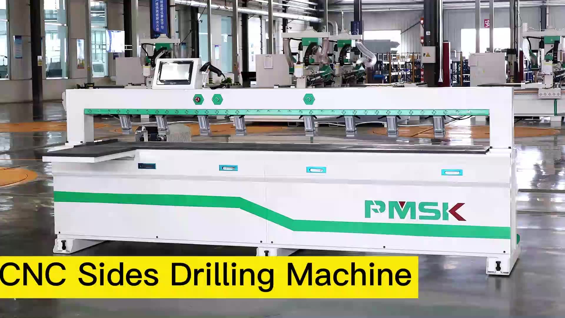 Cnc Automatic Wood Panel Mdf Furniture Cabinet Boring Horizontal Edge ...