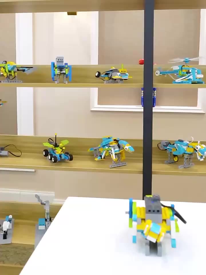 Cb05 Science And Education Building Blocks Robot Can Diy Children's Early Education Toy ...