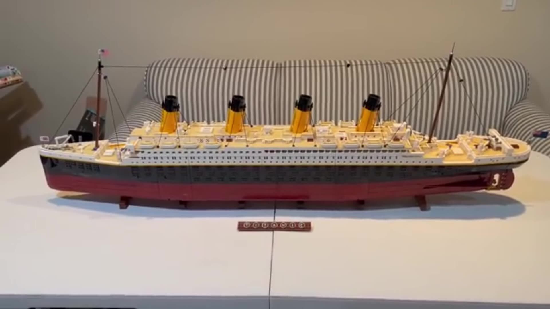 Movie Series Titanic Ship Moc Building Blocks Bricks Set Educational ...