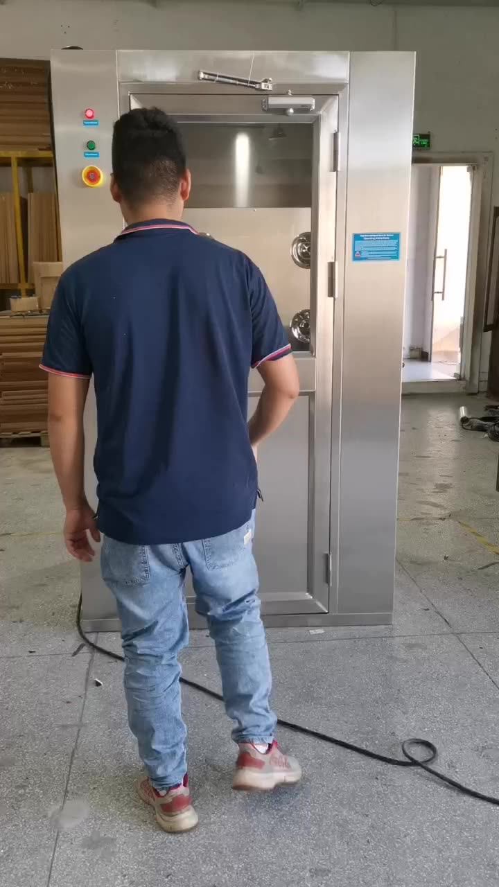 Modular Interlocked System Gmp Cleanroom Stainless Steel Air Shower ...