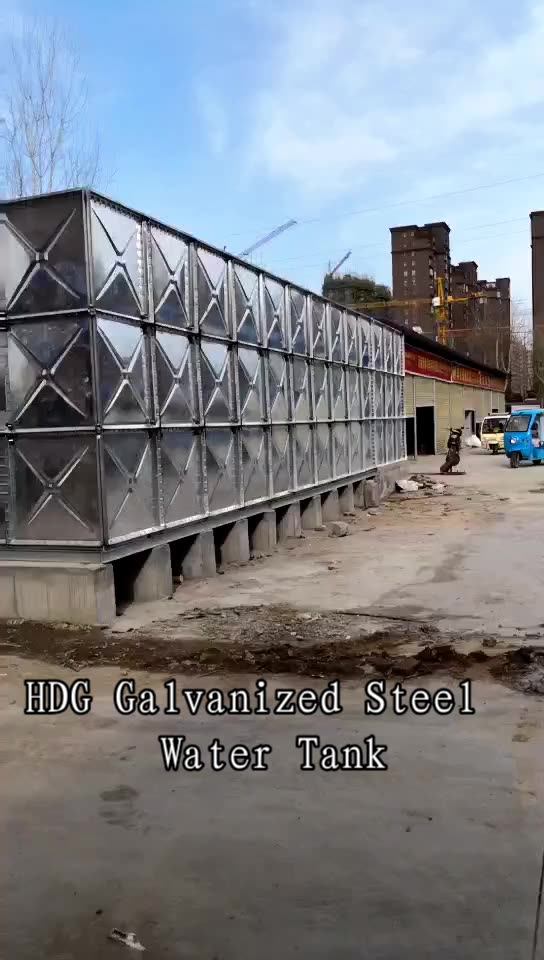 100,000 Liters Hot Dip Galvanized Hdg Steel Panels Bolted Assembled ...