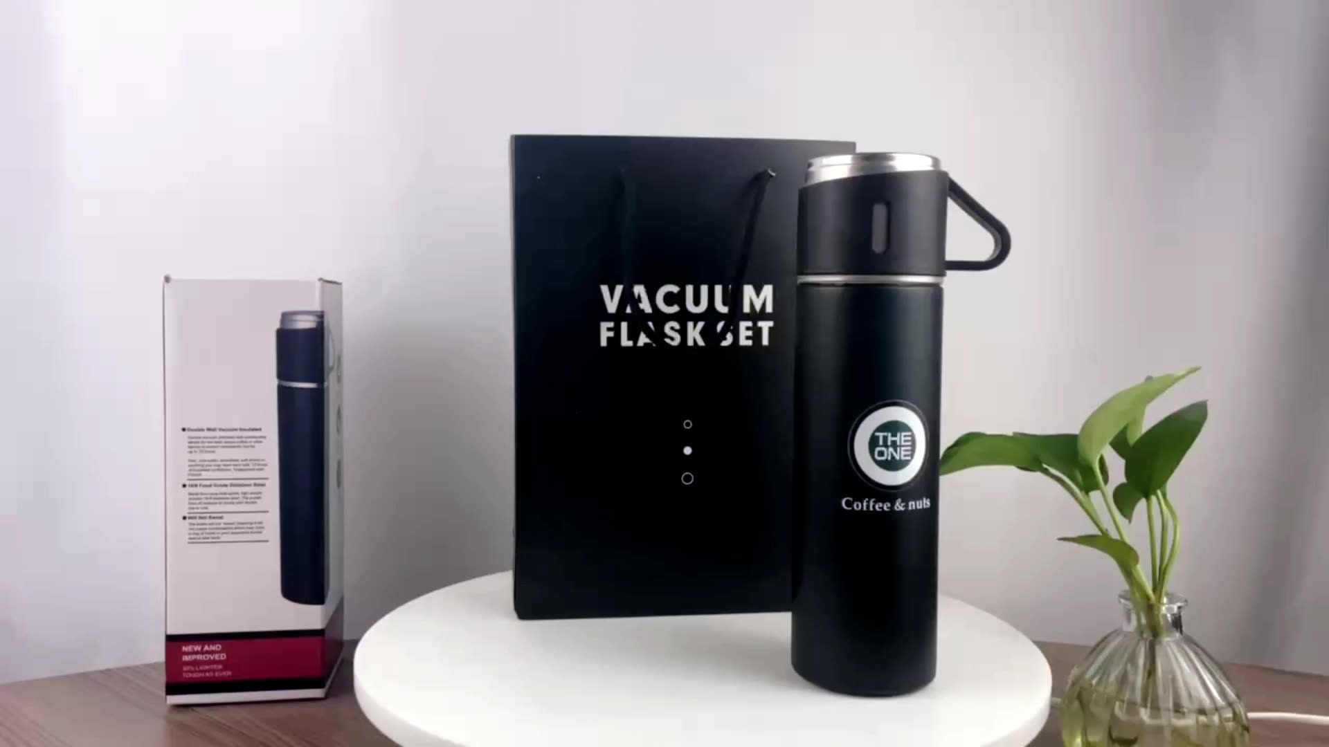 Corporate Business Stainless Steel Vacuum Flask Thermos Mug Gift Set ... Corporate Business Stainless Steel Vacuum Flask Thermos Mug Gift Set ...