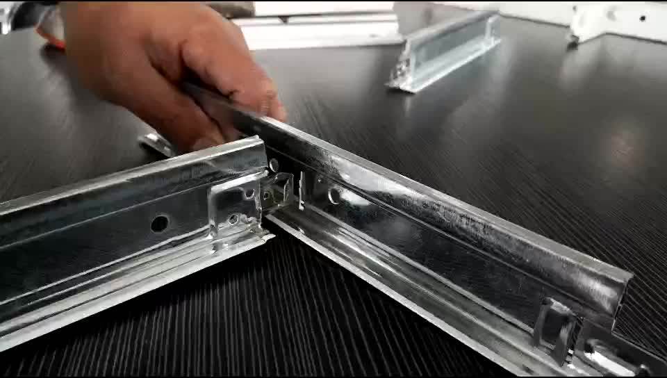 Flat Plain Ceiling T Bars Main T Cross T Wall Angle - Buy Ceiling T ...