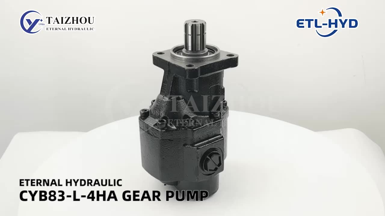 Cast Iron Strong Anti-pollution 350bar Gear Oil Pump,Hyva 4 Bolts 061l ...