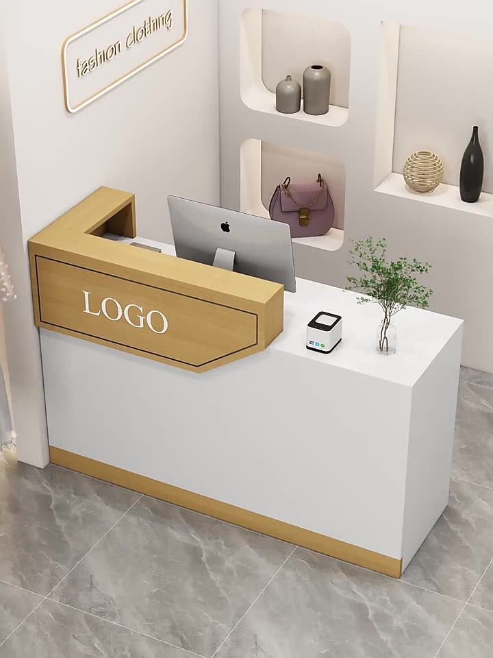 Reception Desk Counter Desk For Checkout & Retail,Front Counter Table ...